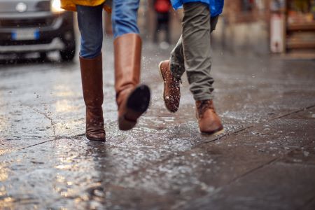 Preventing Slips and Falls in the Rain